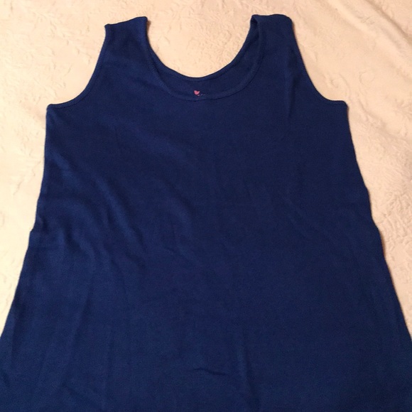 Woman Within | Tops | Royal Blue Tank Top | Poshmark